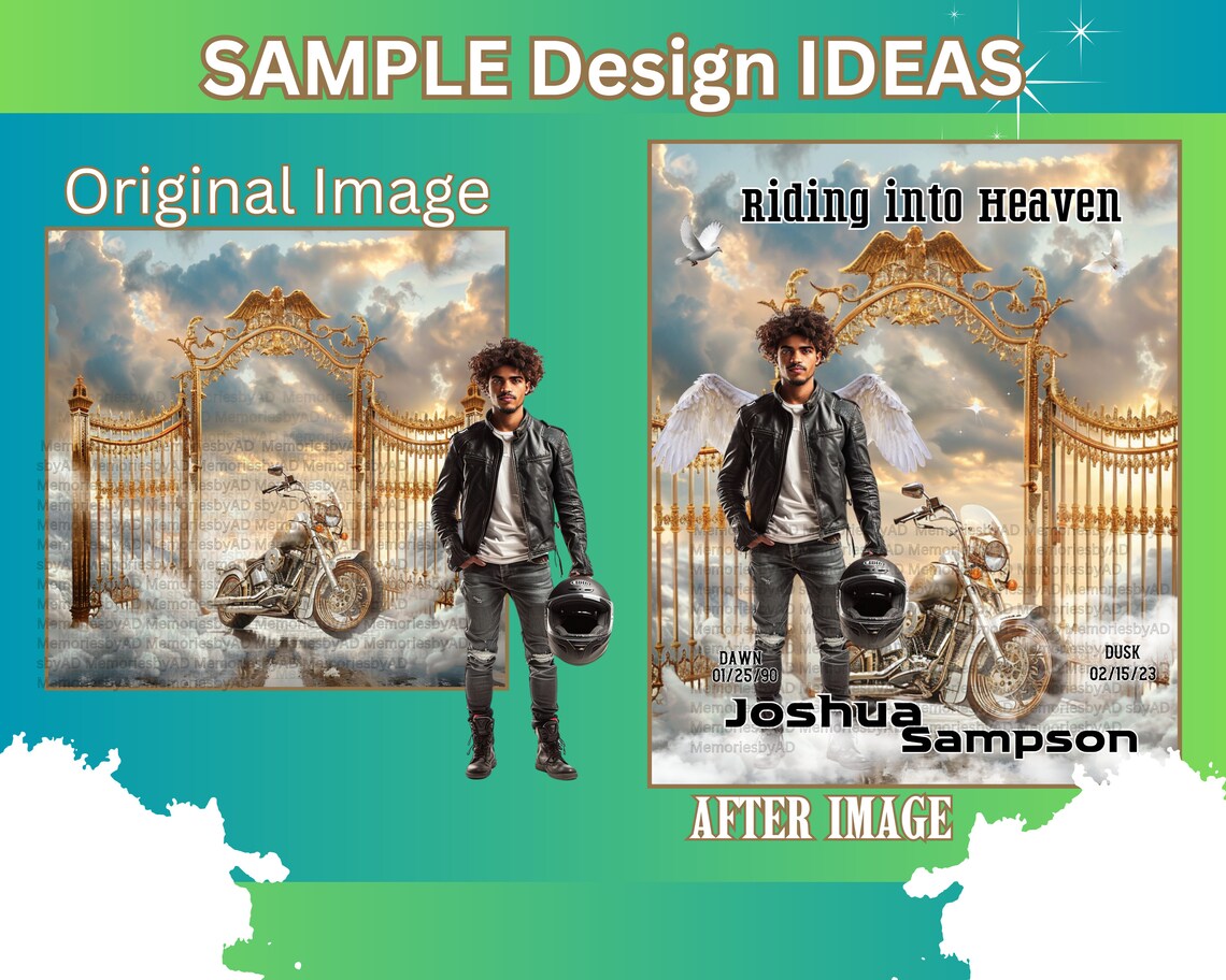 Personalized Digital, Custom Design Service, Purchase Together With Any ...