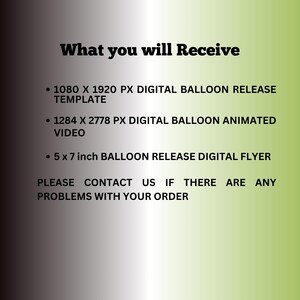 Lt. Green Balloon Invite, Memorial Balloon Release Announcement ...