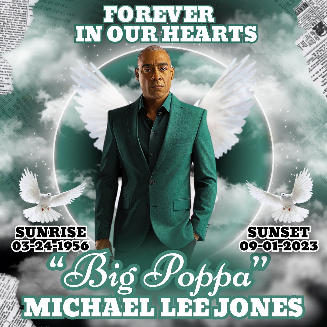 Forever in Our Hearts Memorial Template, Funeral, Remembrance Memorial ...