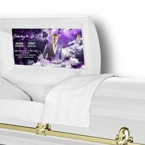 Memorial Casket Panel Template, Digital Casket Panel Design Template ...