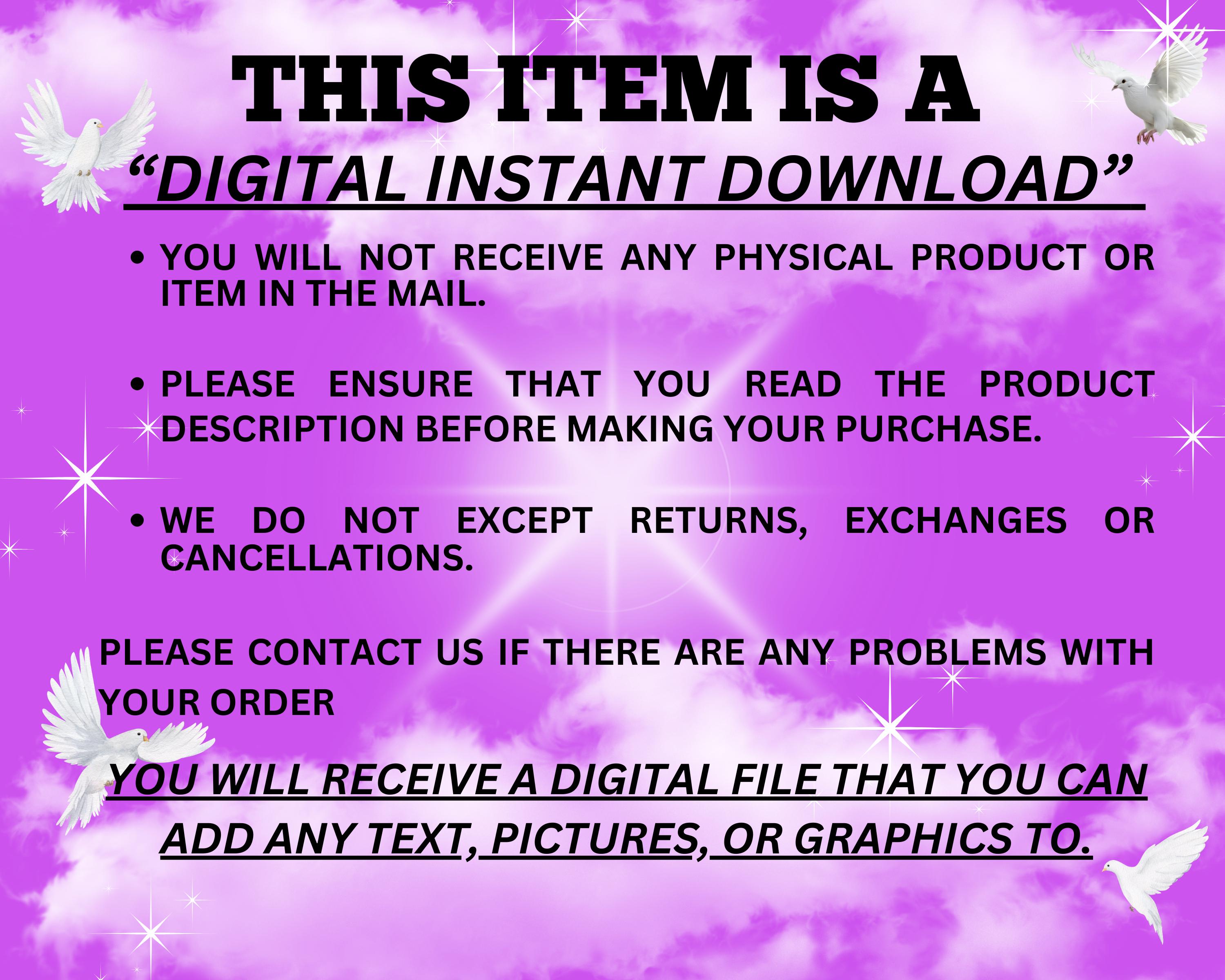 Purple Angel Wings Memorial Button Template, Digital Funeral Button ...