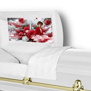 Memorial Casket Panel Template, Digital Casket Panel Design Template ...