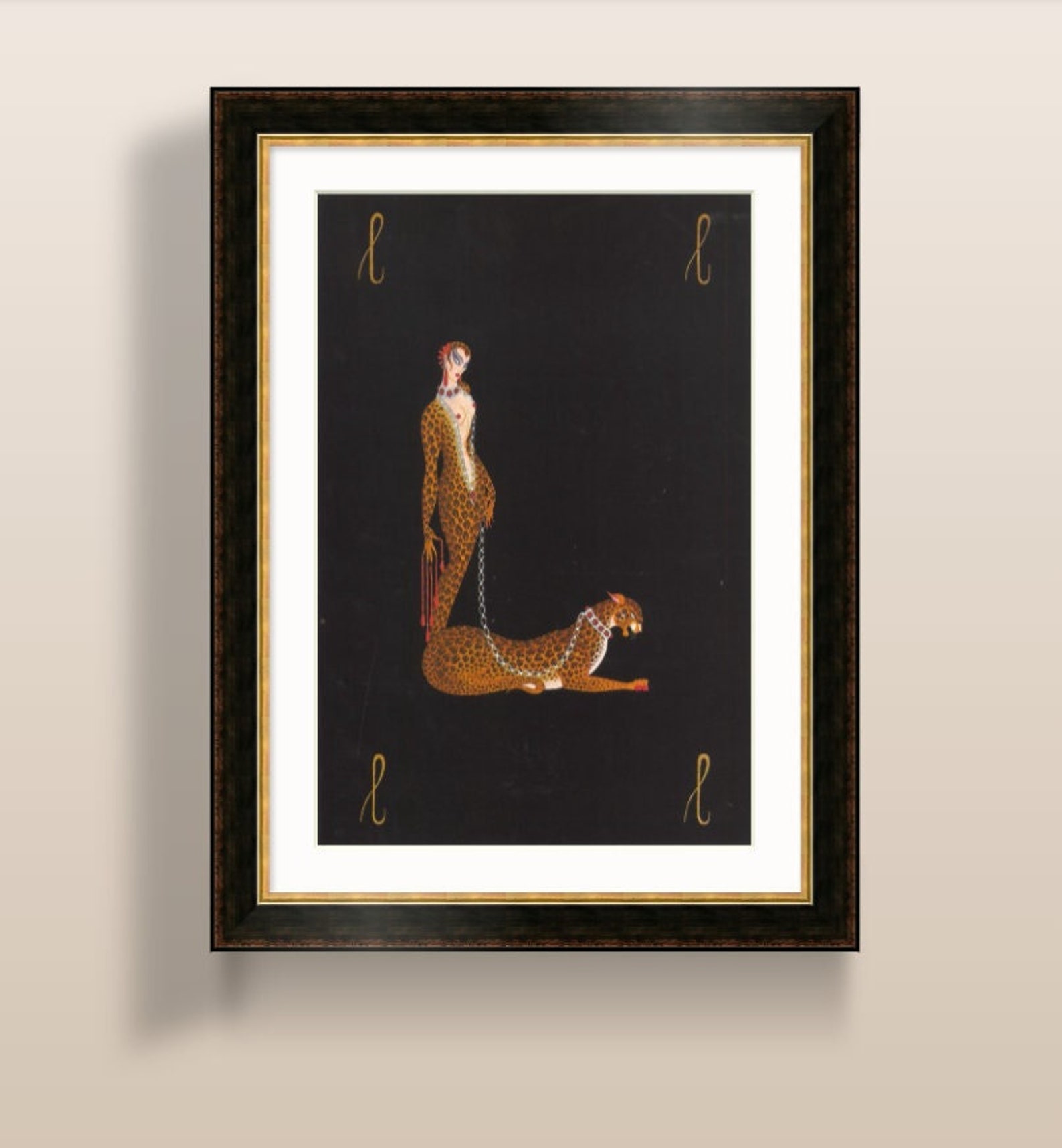 The Letter L 1924 | French Art Deco Illustration | Letter Design ...