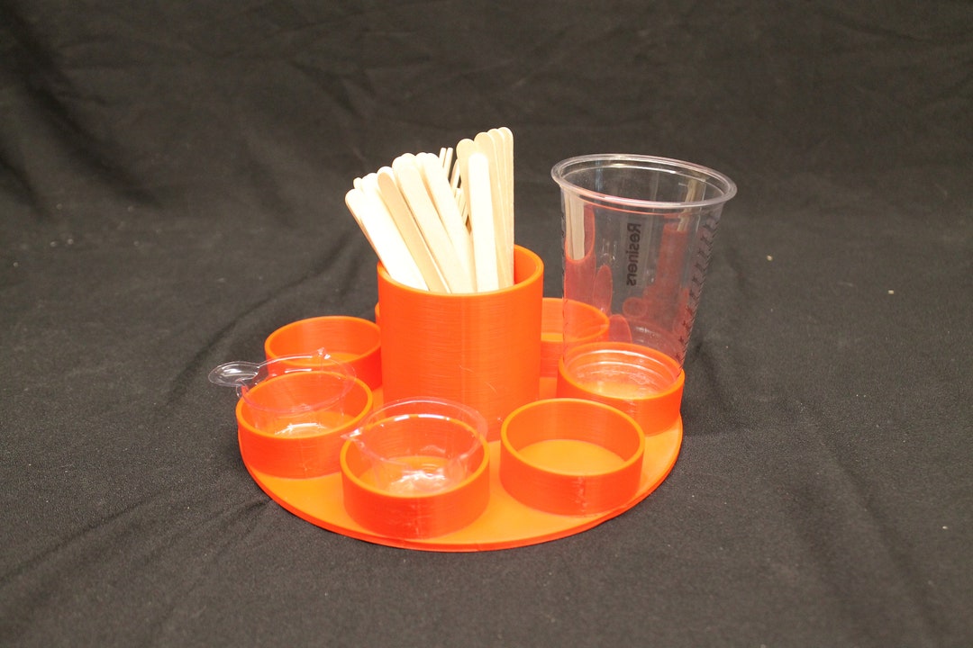 Measuring Cup Stand With Stirring Stick Storage - Etsy