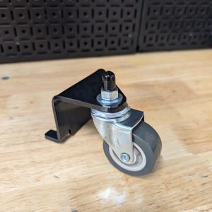 Ez-slide™ Quickjack Caster Wheel Kit! Heavy Duty 8ga Powdercoated Steel ...