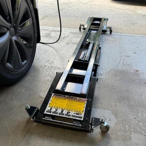 Ez-slide™ Quickjack Caster Wheel Kit! Heavy Duty 8ga Powdercoated Steel ...