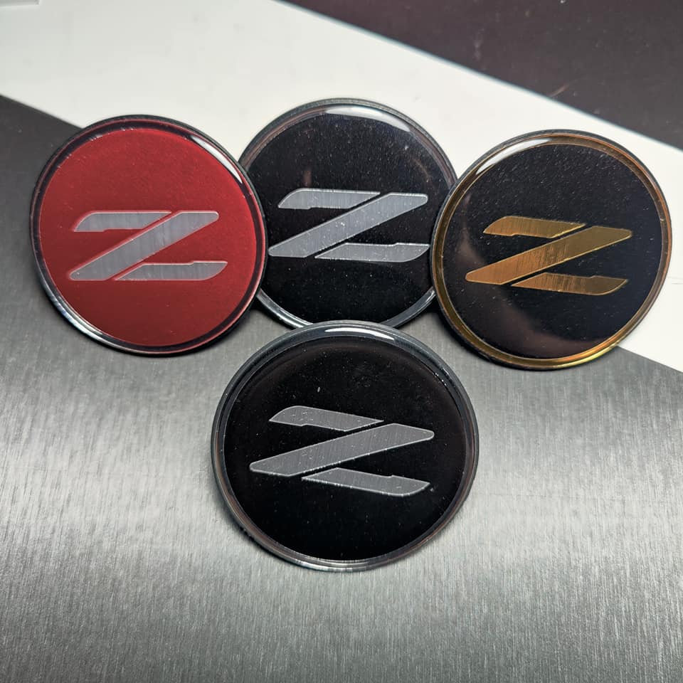 Nissan 300ZX Antenna Bezel Delete Cover Plate WITH Epoxy Emblem Logo - Etsy