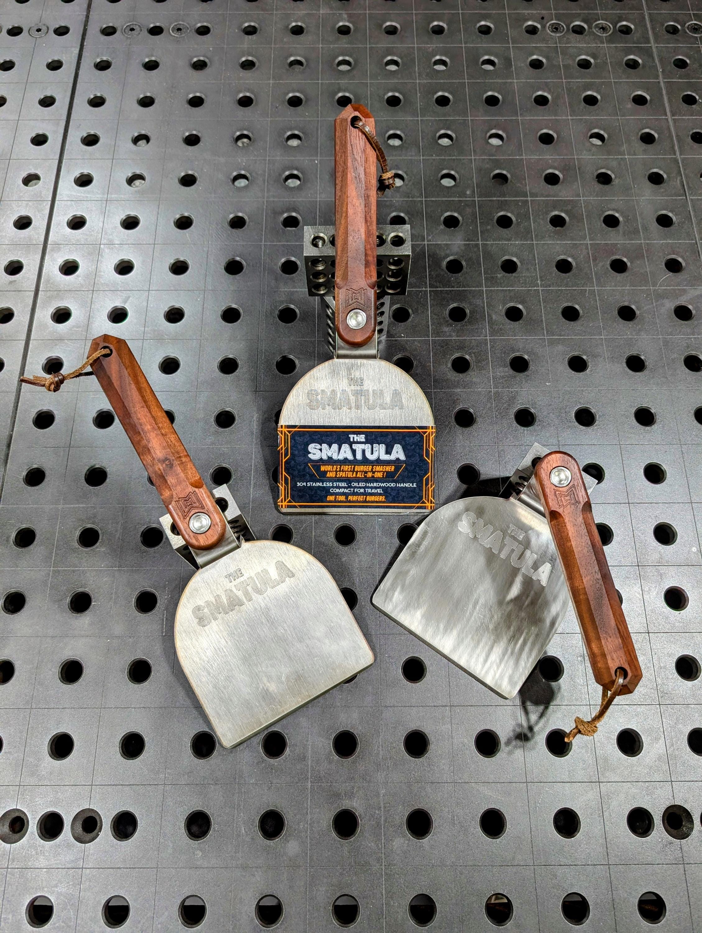 Smatula! the Stainless Heavy Duty Smashburger Spatula and Smasher! Made ...