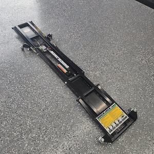 Ez-slide™ Quickjack Caster Wheel Kit! Heavy Duty 8ga Powdercoated Steel ...