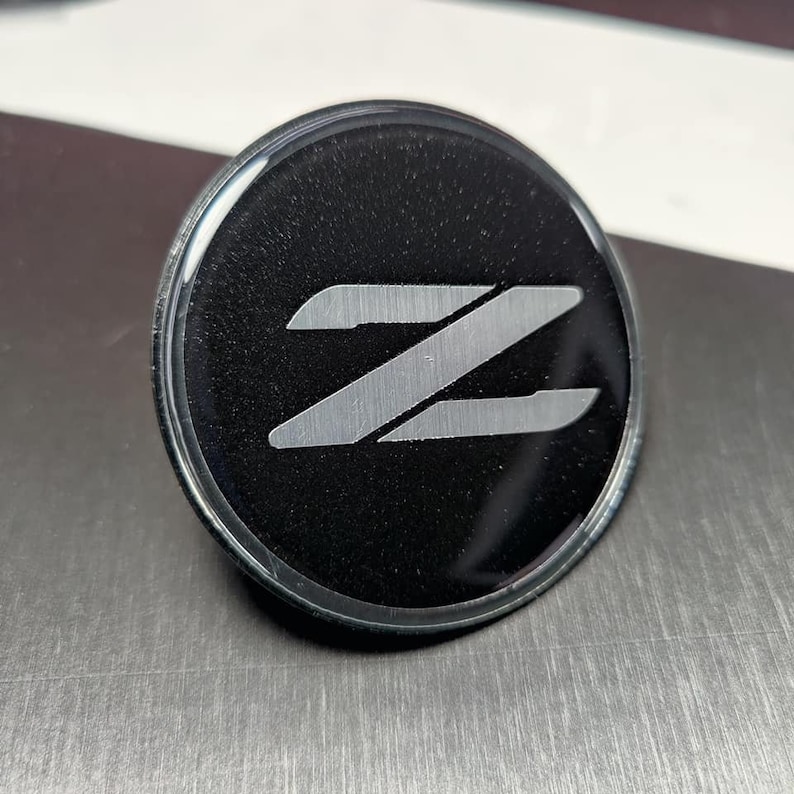 Nissan 300ZX Antenna Bezel Delete Cover Plate WITH Epoxy Emblem Logo - Etsy