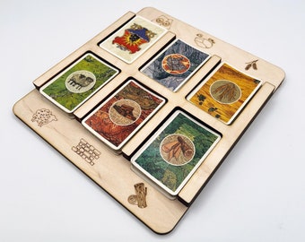 Settlers of Catan Angled Card Holder Resource Bank 6 or 8 Slots - Etsy