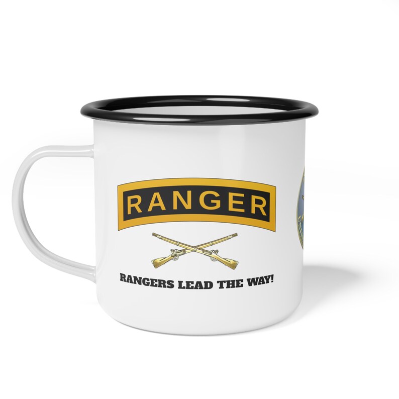 Ranger, Army Infantry, Army Gifts, Army Coffee Mugs, Enamel Camp Cup ...