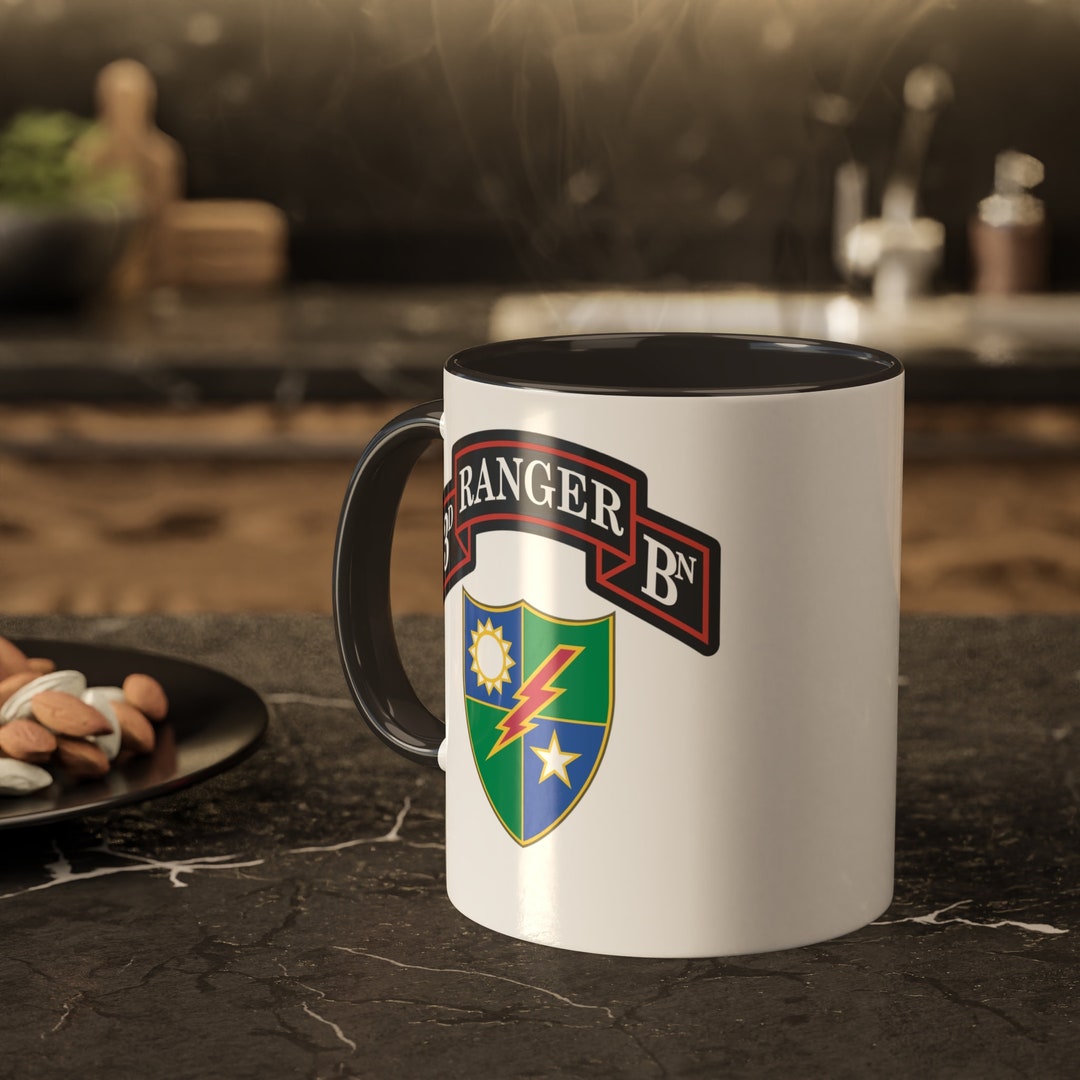 3rd Ranger Battalion, Army Gifts, Gifts for Him, Custom Ceramic Coffee ...