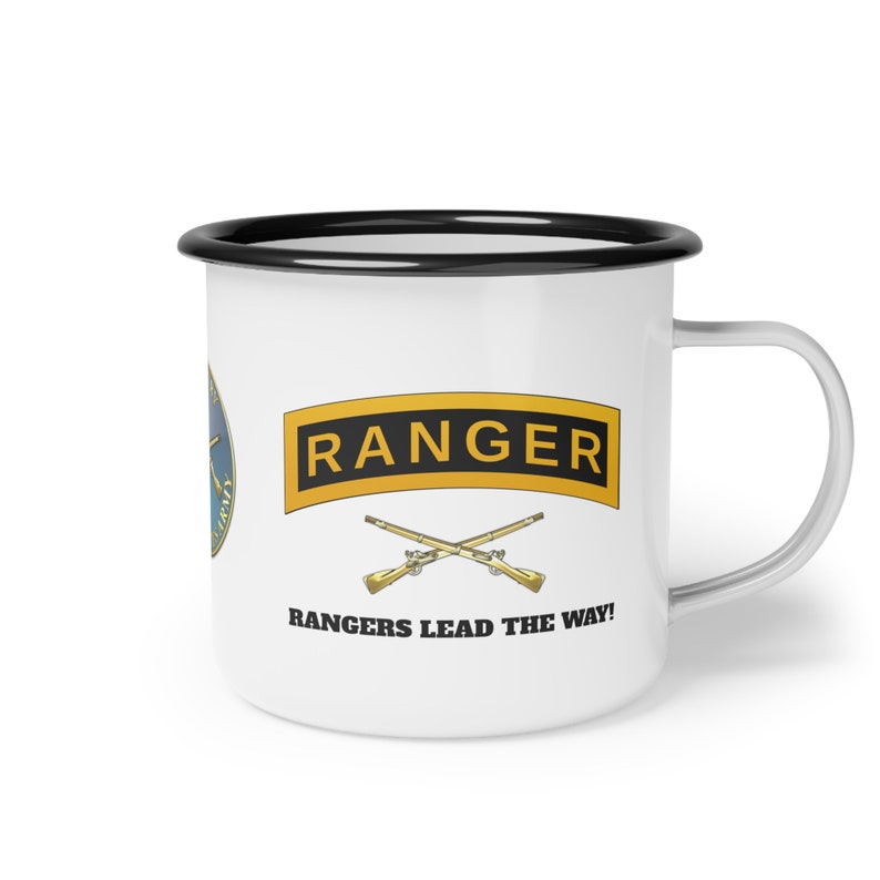 Ranger, Army Infantry, Army Gifts, Army Coffee Mugs, Enamel Camp Cup ...