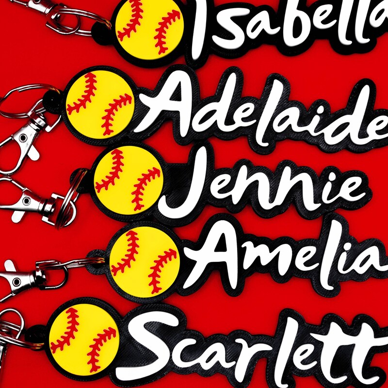 Softball Tags - Etsy