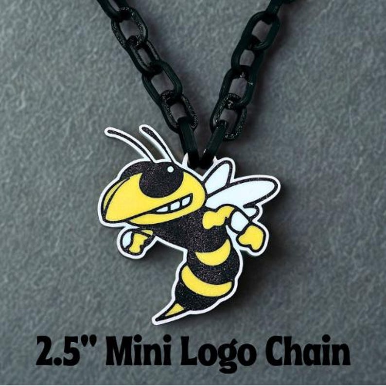 Giant Logo Necklace – Custom 3D Printed Hype Chain, MVP Award, Turnover ...
