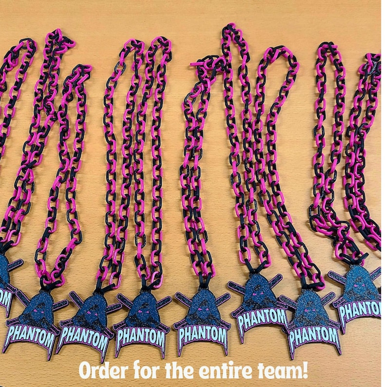 Giant Logo Necklace – Custom 3D Printed Hype Chain, MVP Award, Turnover ...