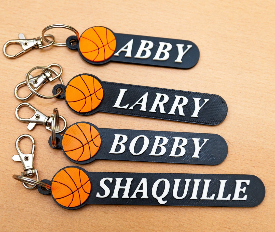 Personalized Basketball Bag Tag Custom Sports Luggage Label Durable ...