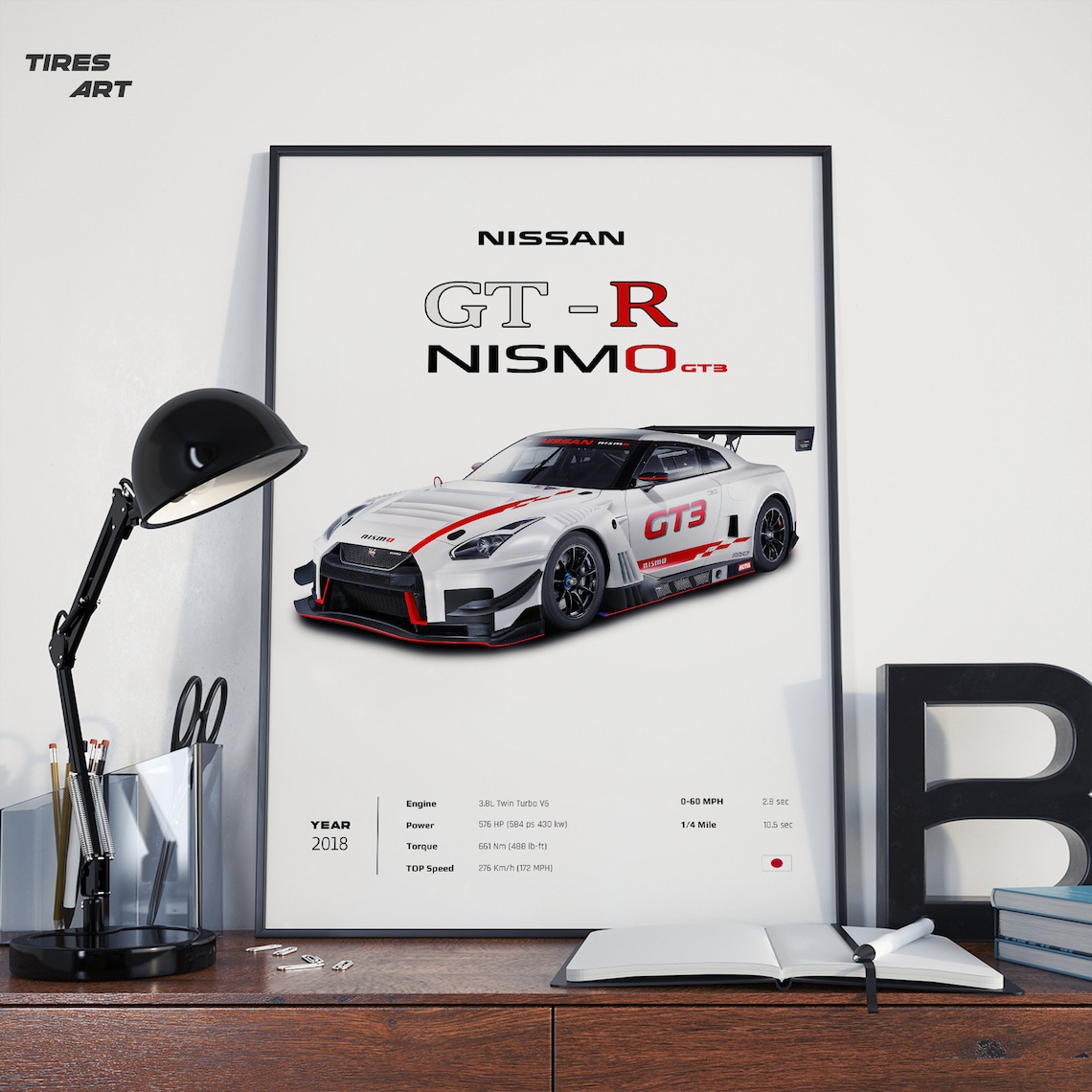 Nissan GTR Nismo GT3 R35 Luxury Supercar Sports Cars Digital File for ...