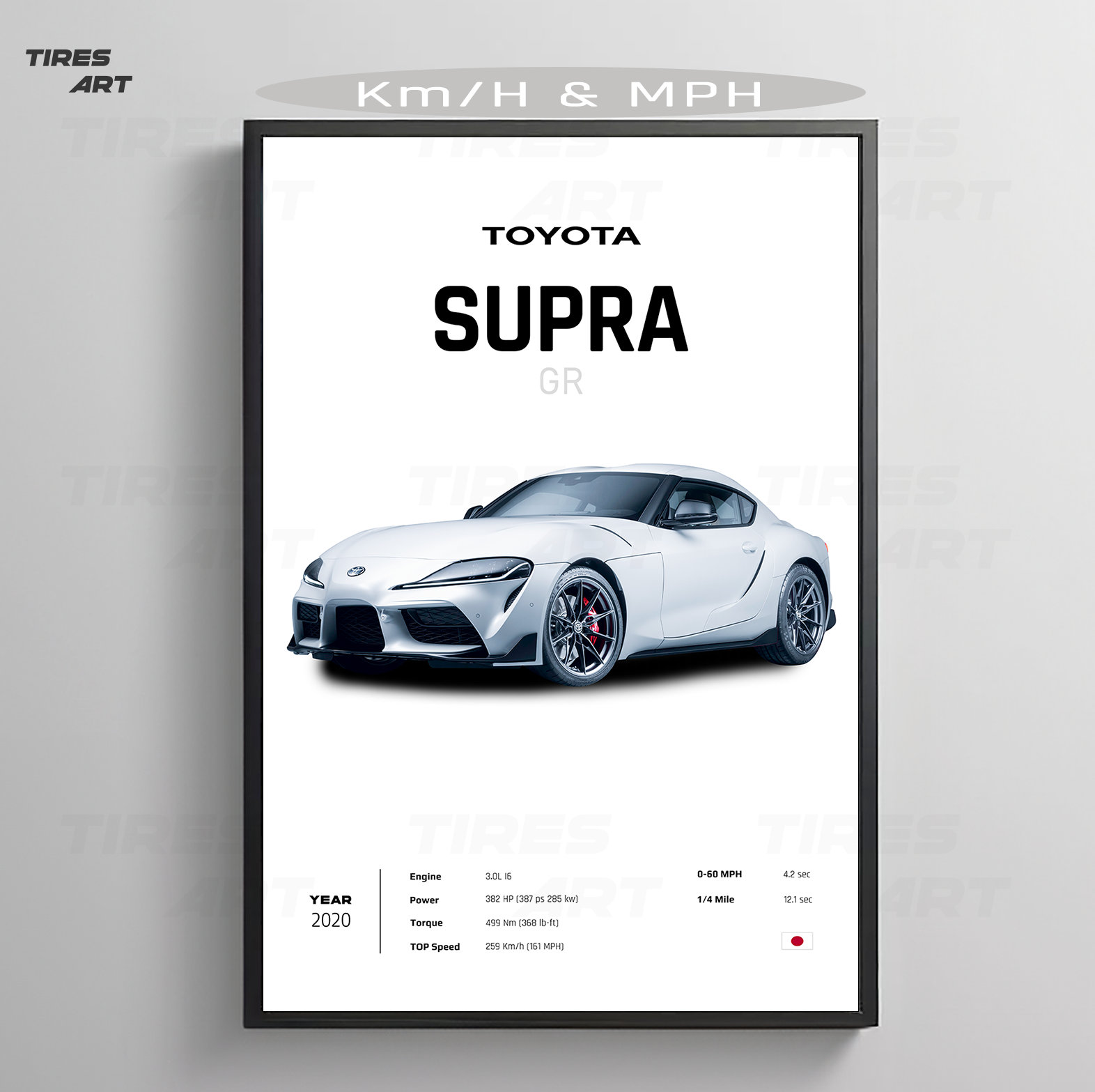 Toyota GR Supra MK5 Luxury Supercar Sports Cars Digital File for Car ...