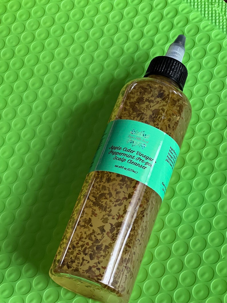 Apple Cider Vinegar + Peppermint Pre-poo Scalp Scrub - Etsy