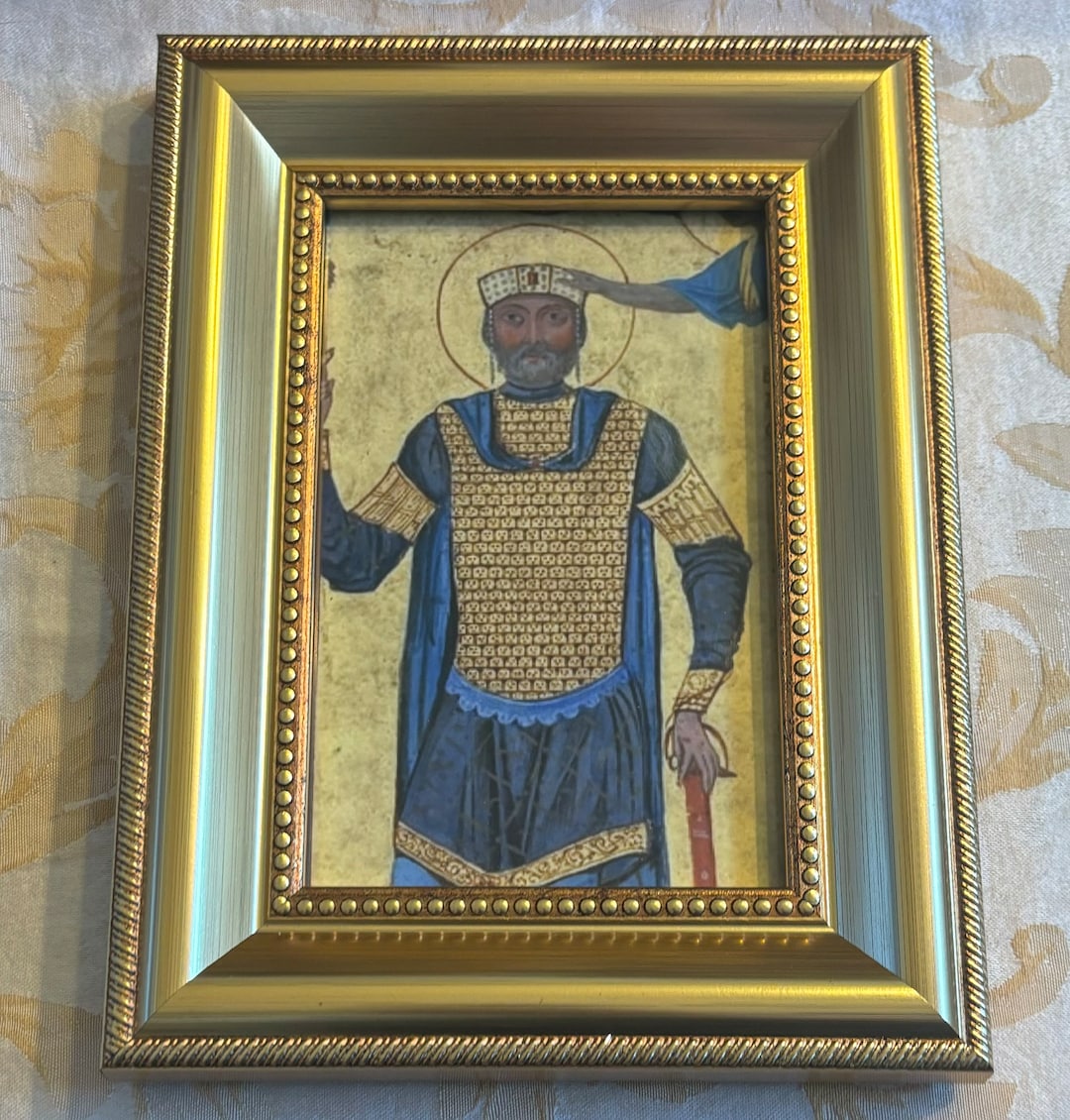 Roman Byzantine Emperor Basil II Portrait - Etsy