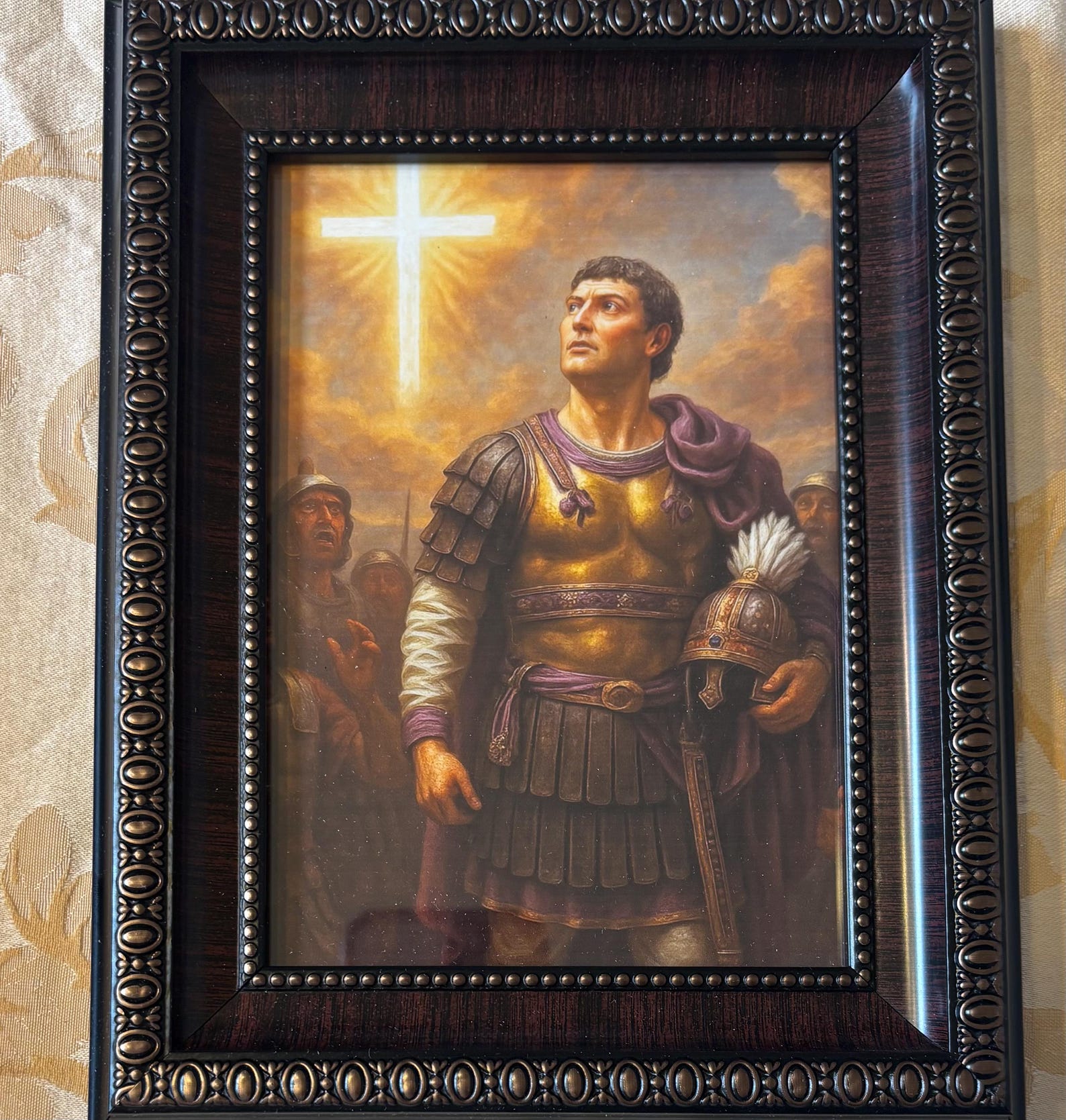 The Vision of Roman Emperor Constantine the Great of a Cross in the Sky ...