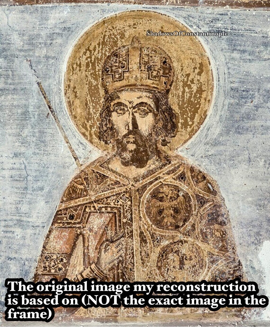 Constantine XI Palaiologos, the Last Byzantine Greek Roman Emperor 1453 ...