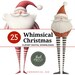 15 Whimsical Christmas Clipart Set – Santa, Snowman, Trees & Gifts ...