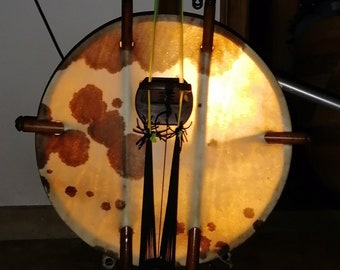 Large Vintage West African Traditional Folk Musical Instrument ...