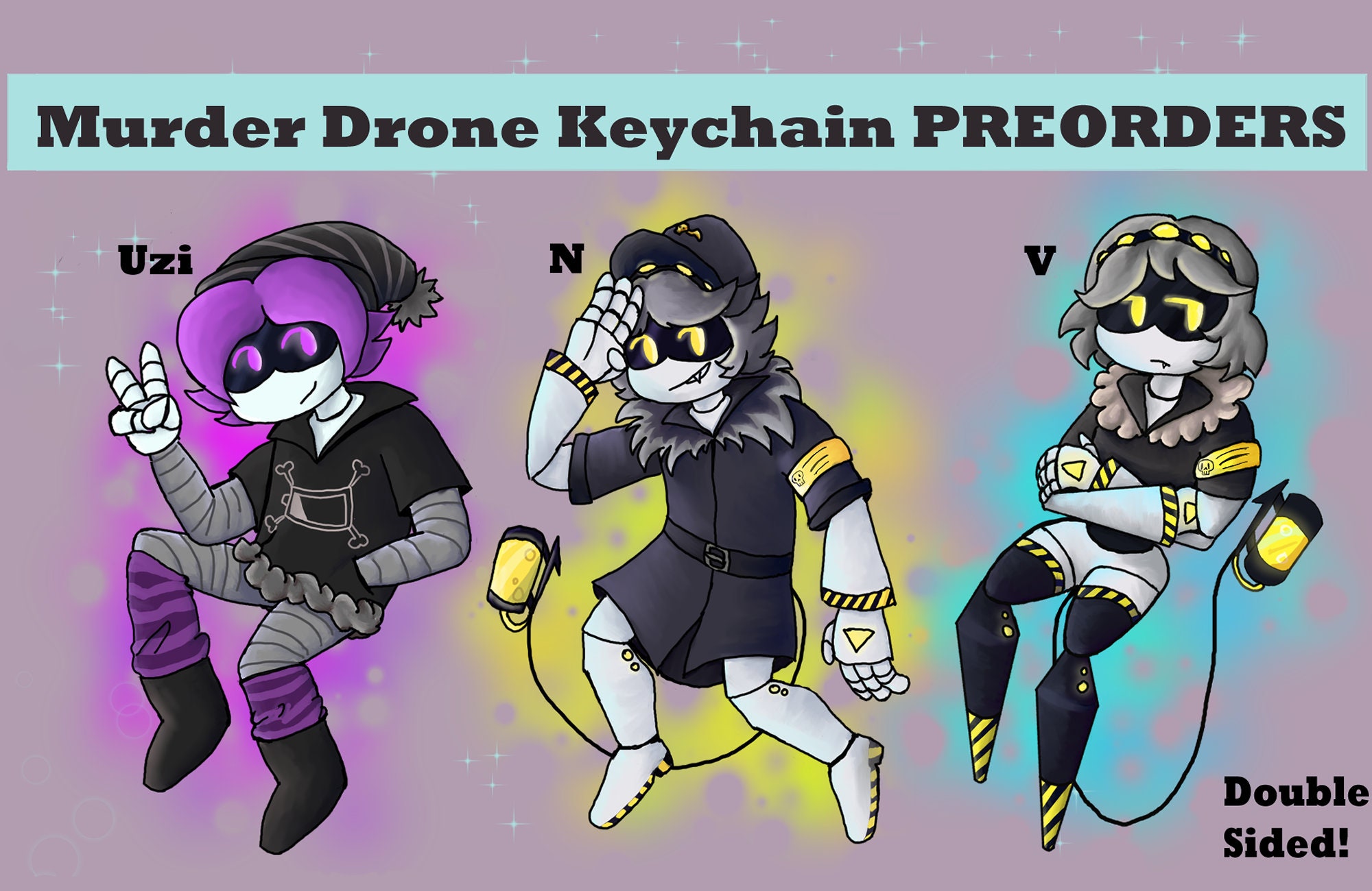 PREORDER Murder Drones Keychains - Etsy Canada