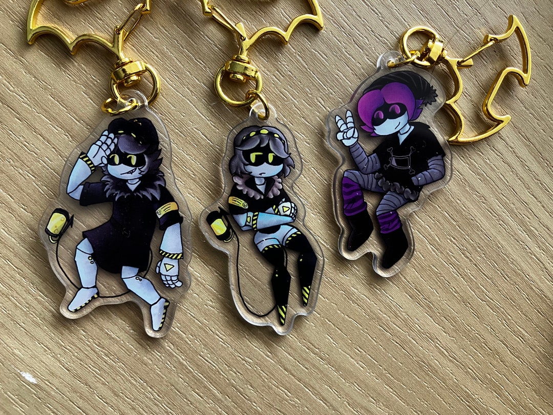 Murder Drones Keychains Etsy