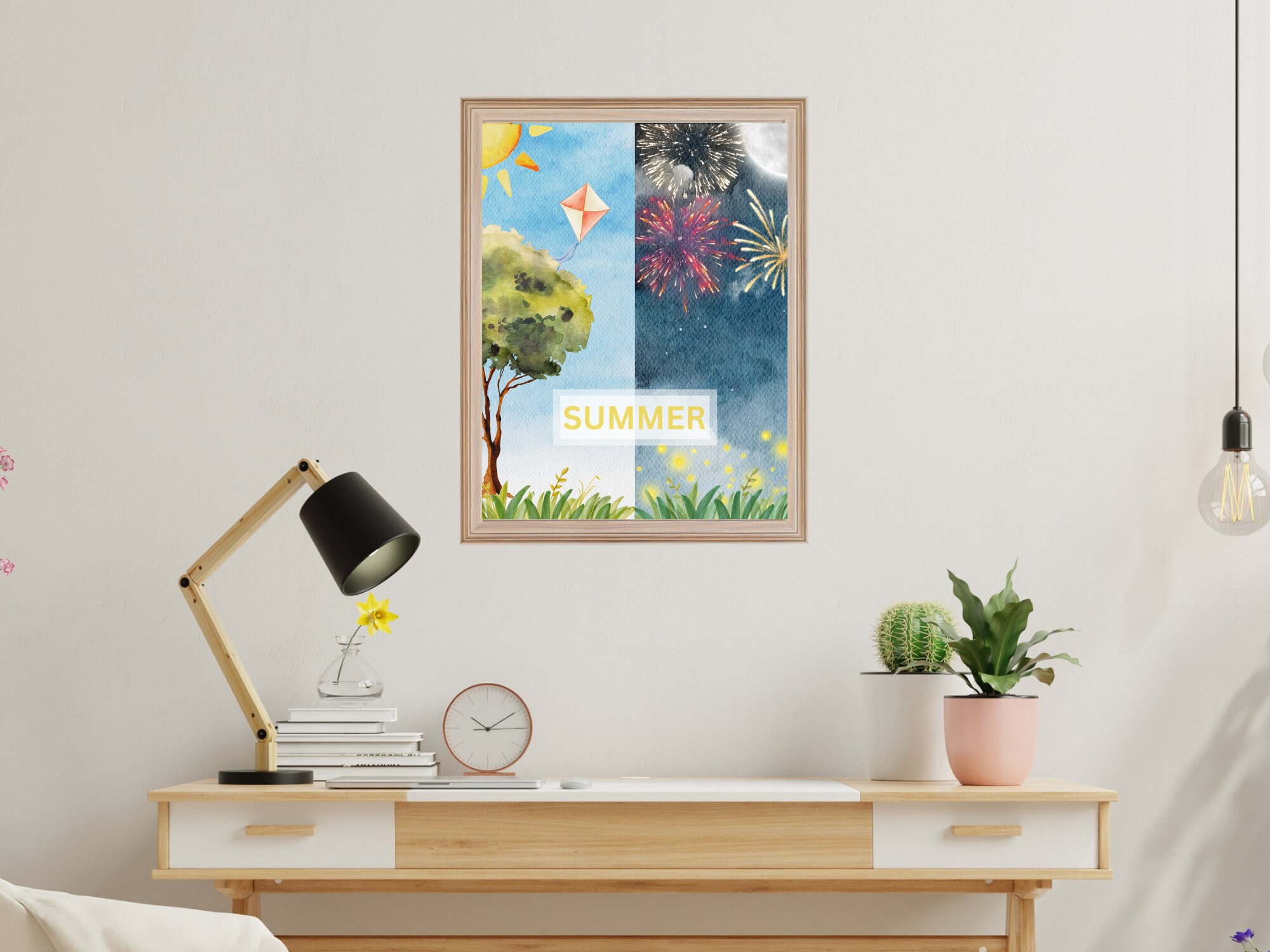 Seasons Classroom Poster - Summer Spring Winter Fall - Set of 4 ...