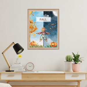 Seasons Classroom Poster Summer Spring Winter Fall Set of 4 Educational ...