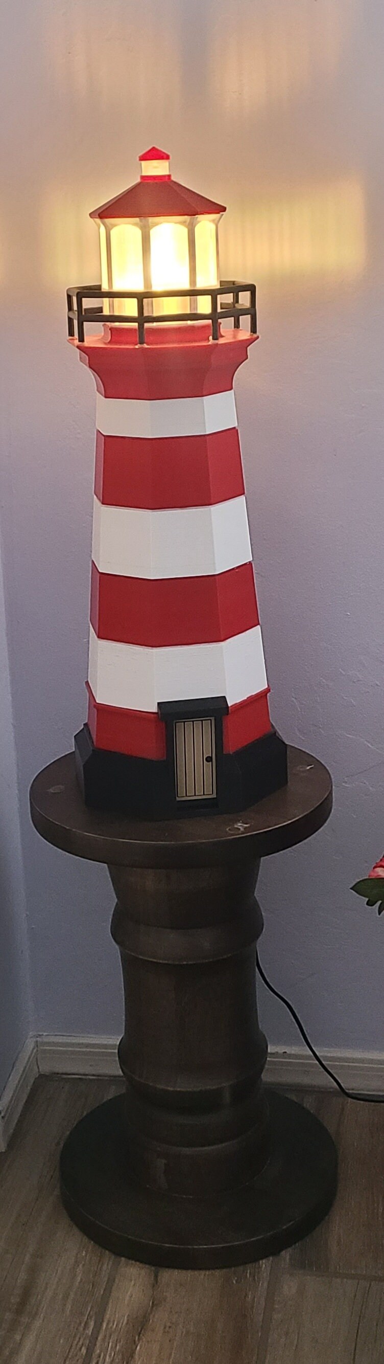 The Indoor / Outdoor Lighthouse With Lighted Beacon - Etsy