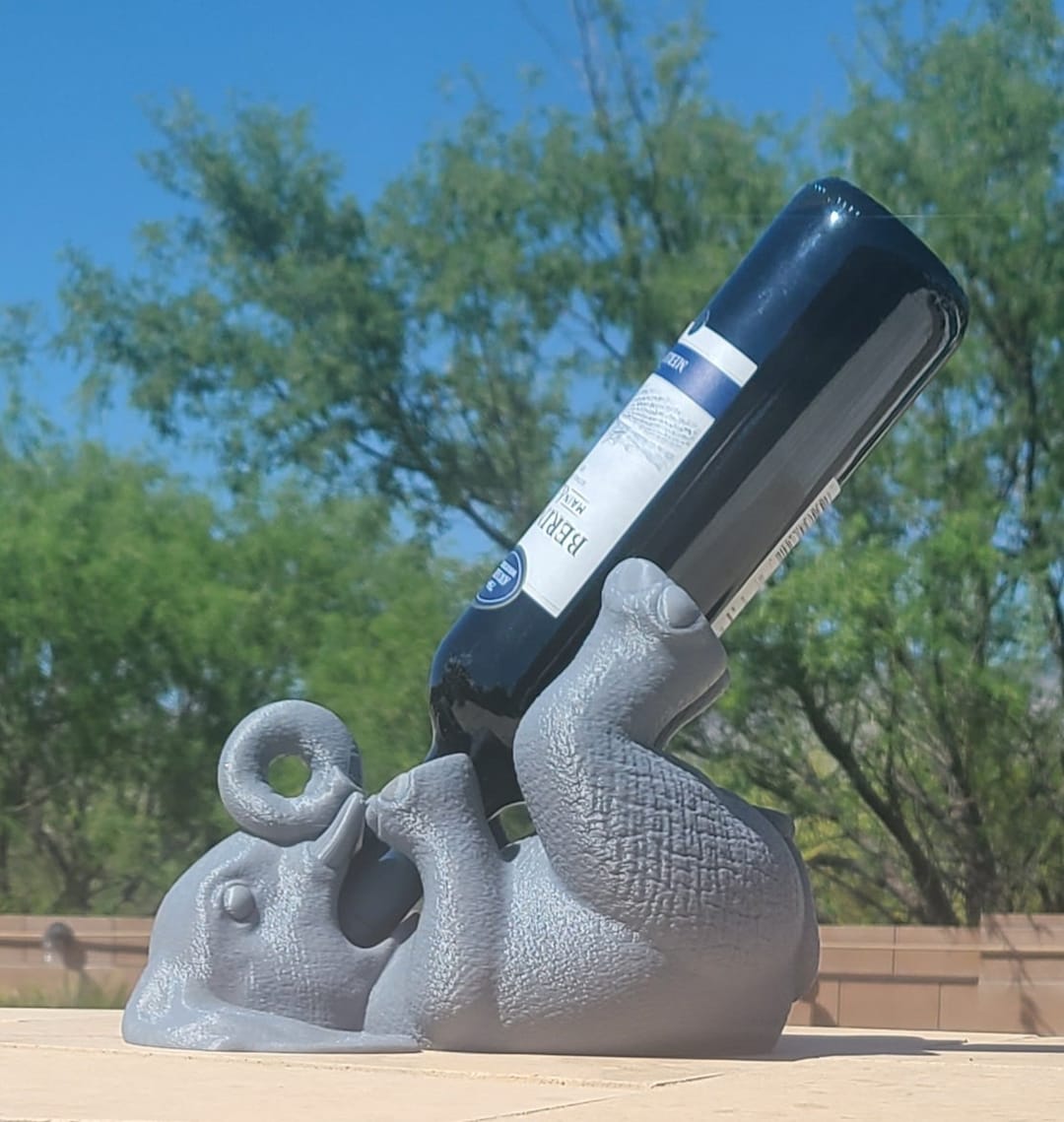 The Elephant Wine Bottle Holder - Etsy