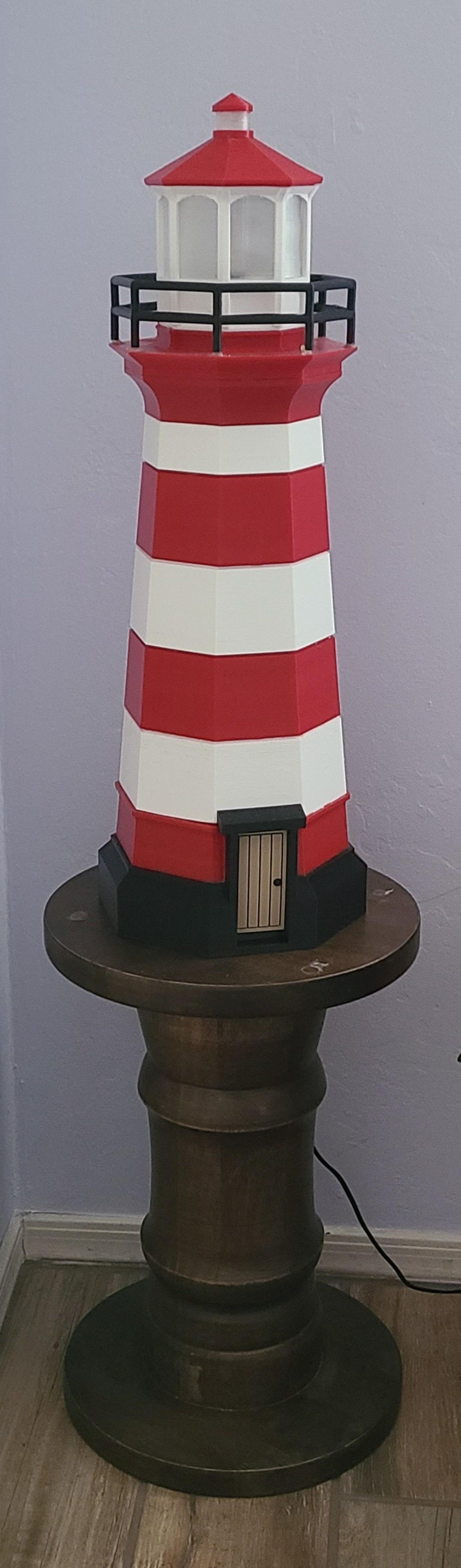 The Indoor / Outdoor Lighthouse With Lighted Beacon - Etsy