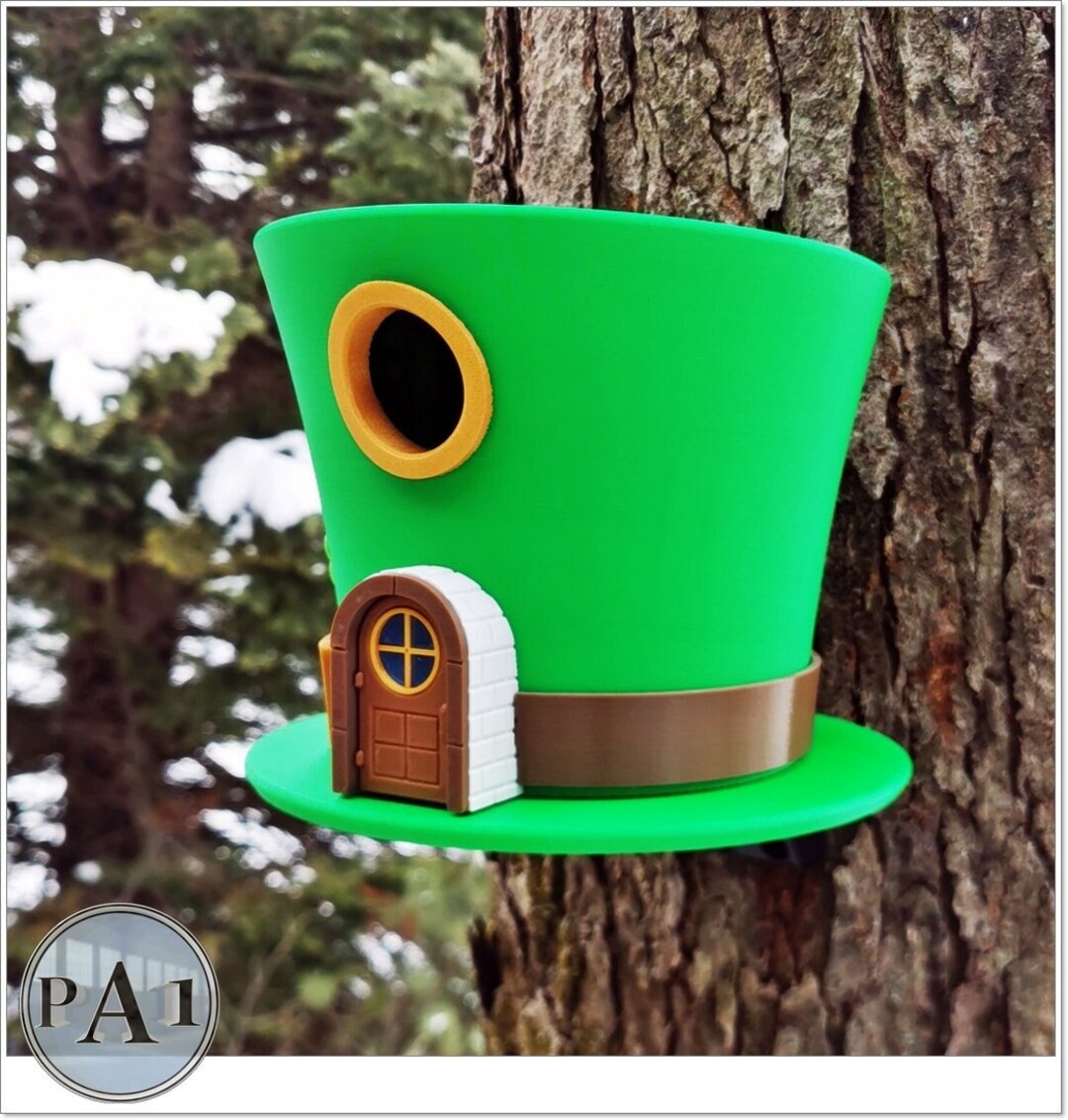 The Leprechaun's Hat Birdhouse - Etsy