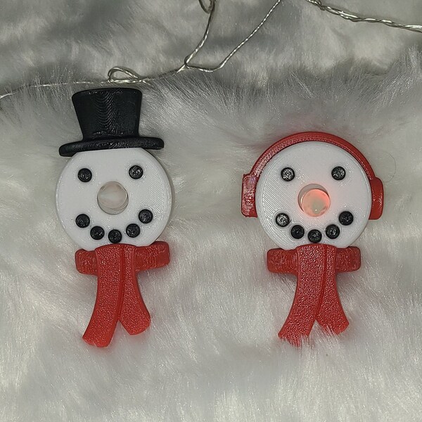 Snowman Tea Light - Etsy