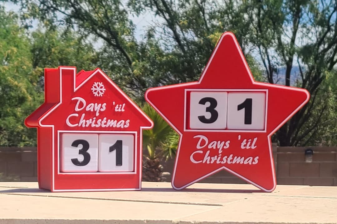 The Christmas Countdown Calendar - Etsy