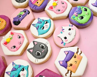 Gabby's Dollhouse Inspired Sugar Cookies - Etsy