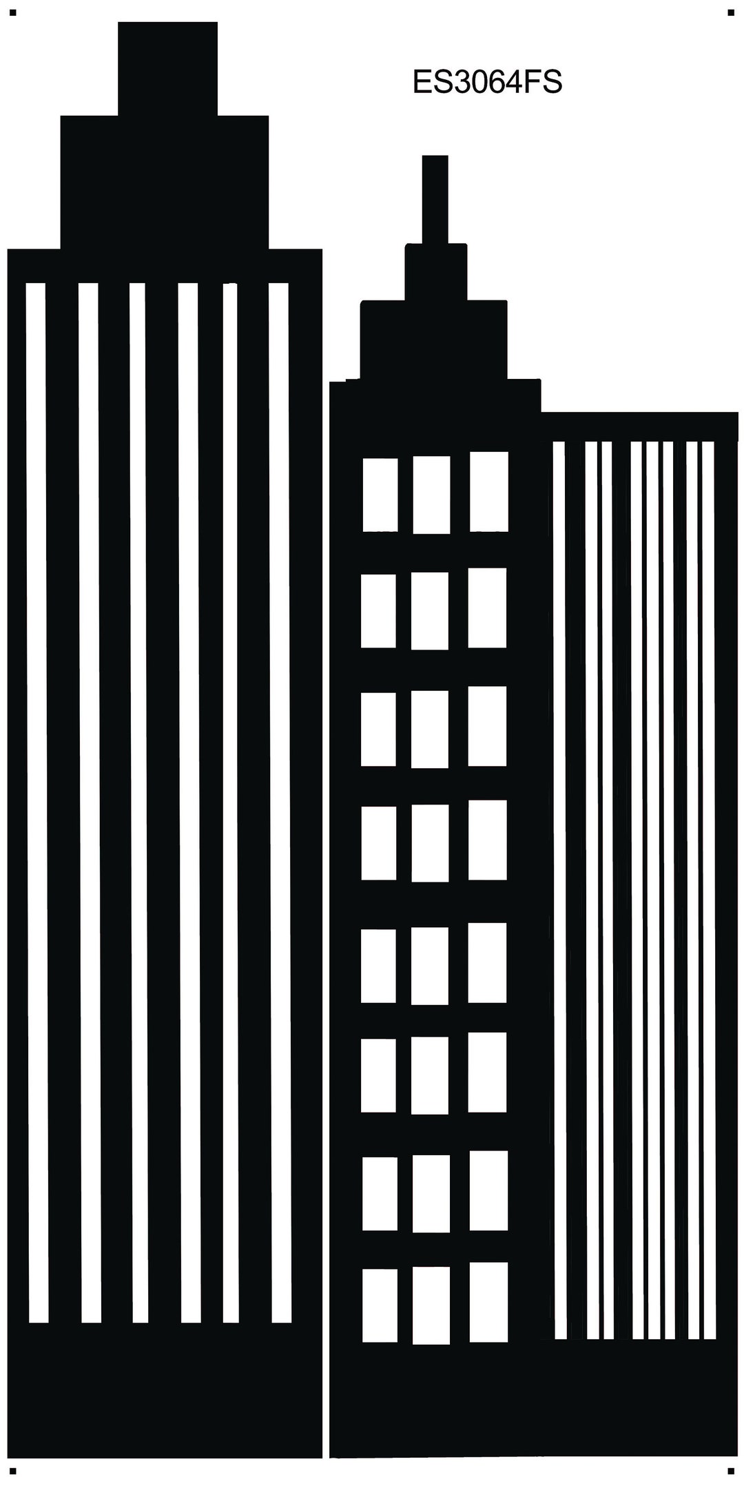 ES3064FS Black Building - Etsy