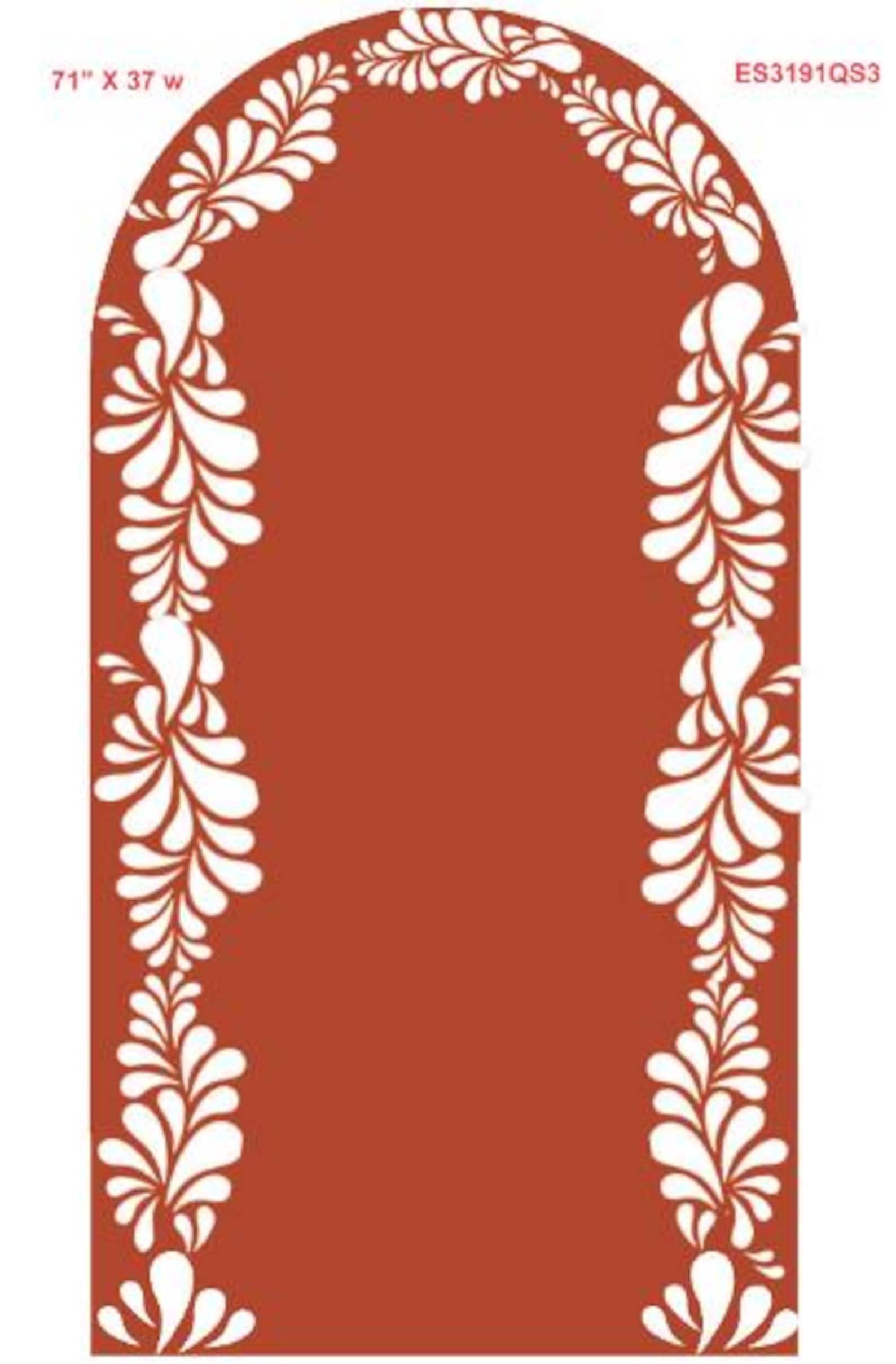 ES3191QS3 Cielito Lindo Mexican Backdrop Maroon - Etsy