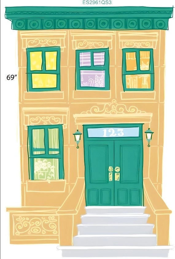 ES2961QS3 Sesame Street House - Etsy