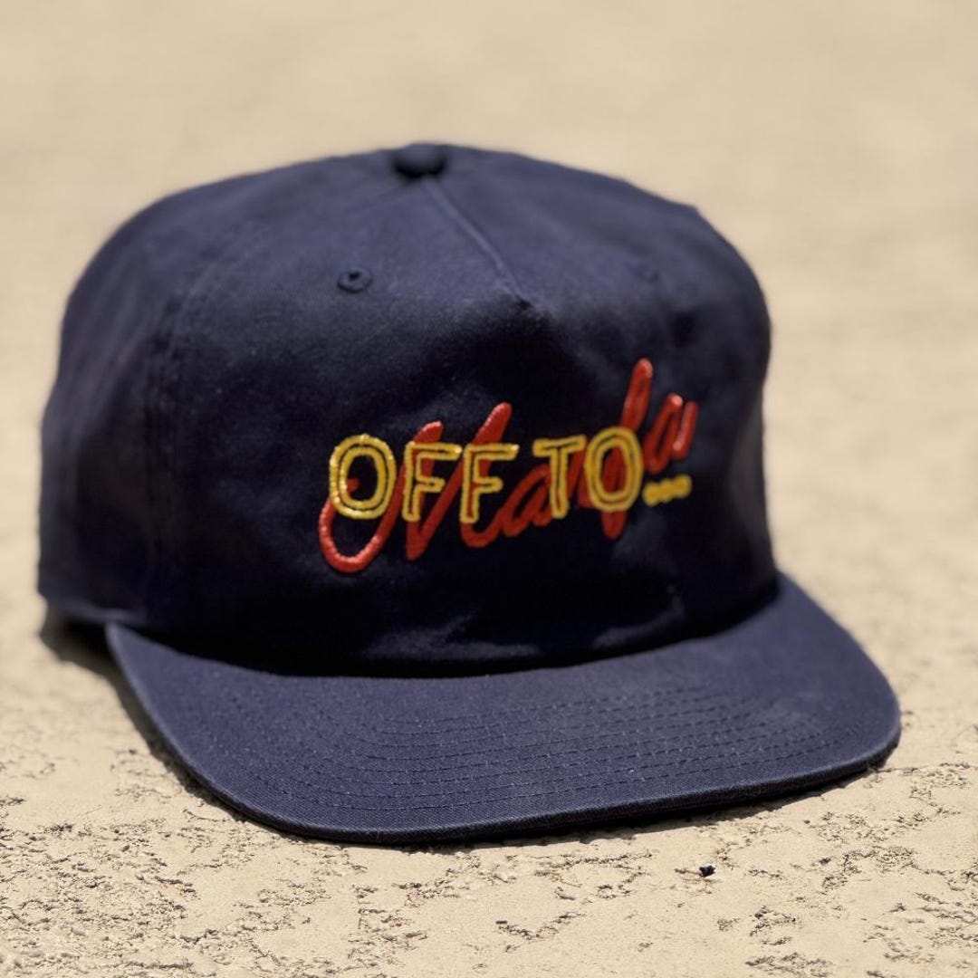 Off to Marfa Five Panel Cap With Adjustable Fastener, Metal Clasp, High ...