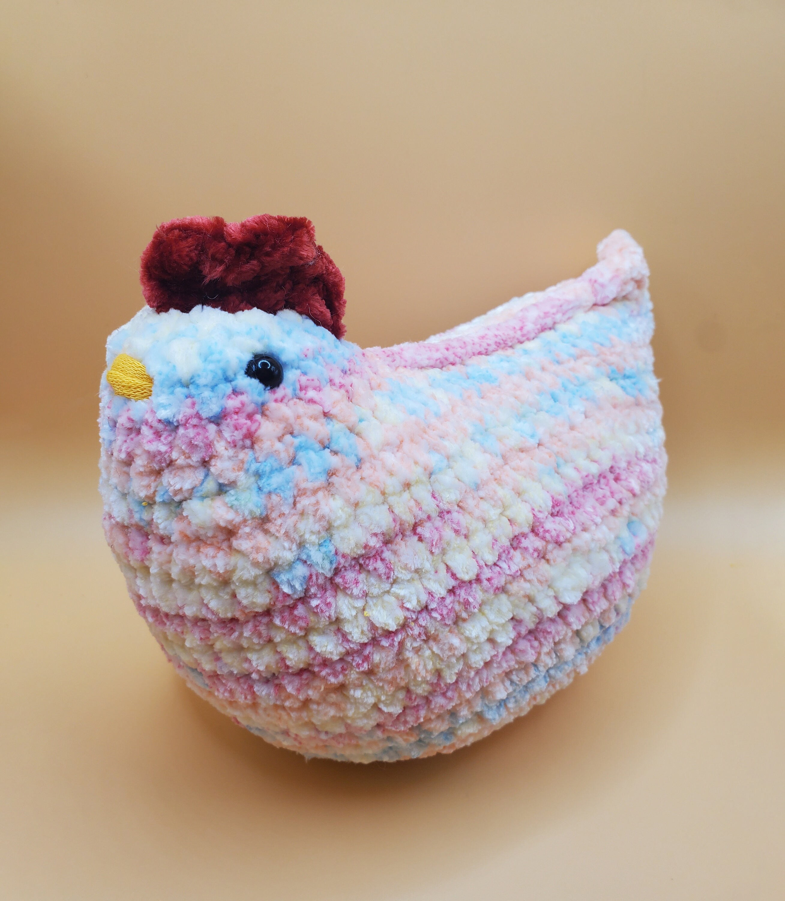 Crochet Chicken Plush | Crochet Chicken Hen | Handmade Chicken Stuffed ...