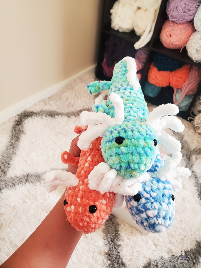 Axolotl Plushie | Crochet Axolotl | Axolotl Toy | Axolotl Amigurumi ...