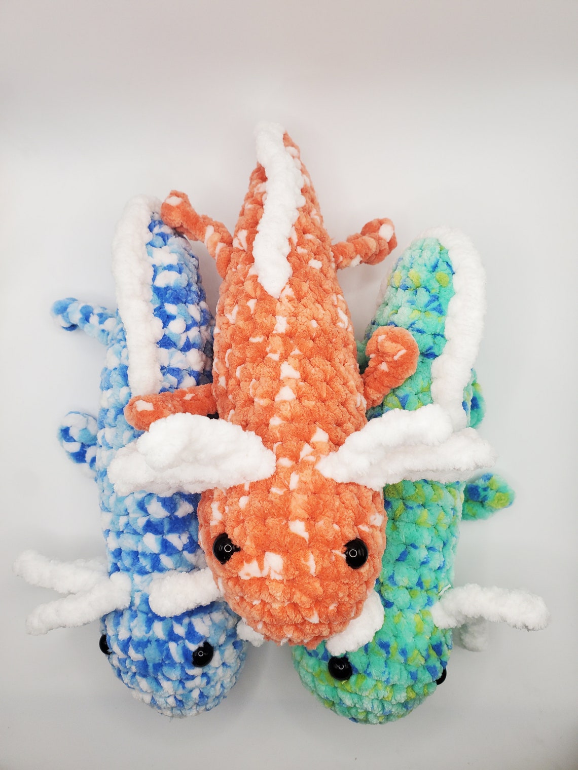 Axolotl Plushie | Crochet Axolotl | Axolotl Toy | Axolotl Amigurumi ...