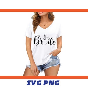 Bride Svg, Wedding Finger Svg, Vector Cut File for Cricut, Silhouette ...