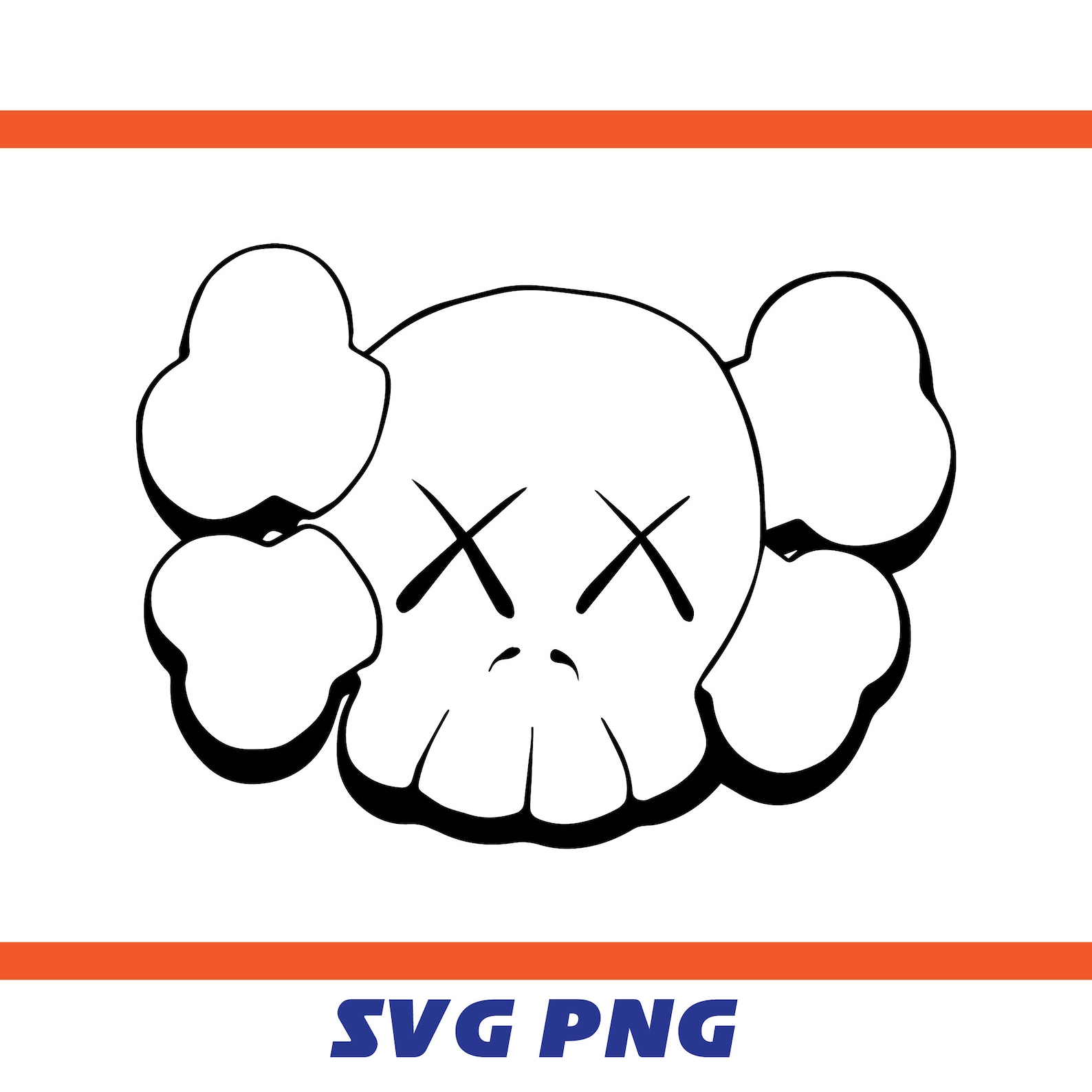 Kaws Face Svg Bundle, Kaws Skull Svg, Kaws Figure PNG, Kaws Png Svg ...